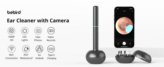 Bebird EarSight Cleaner - Earwax Removal Kit | Gentle & Effective