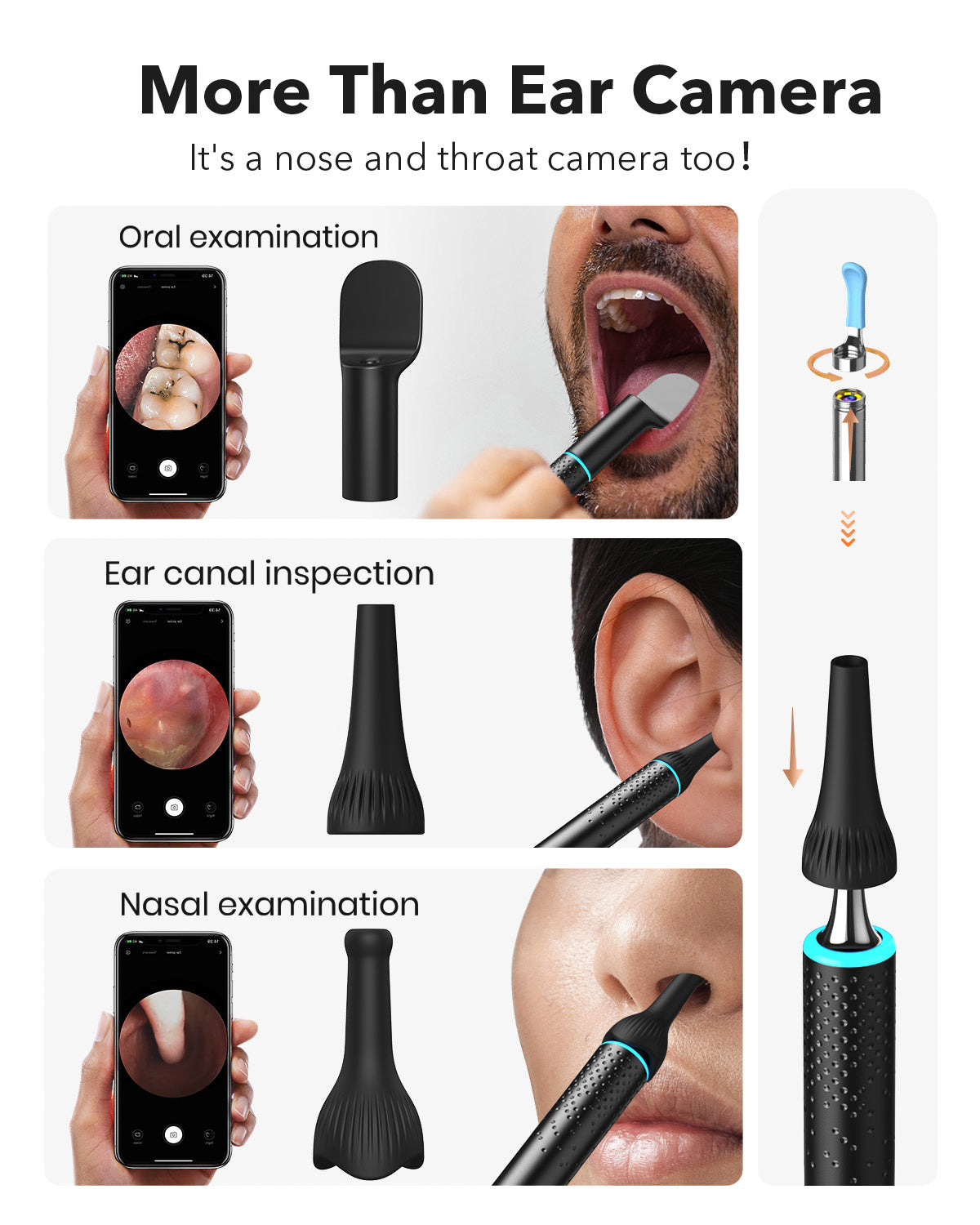 Bebird Wireless Ear Cleaner with a Camera - Individual Cleaning
