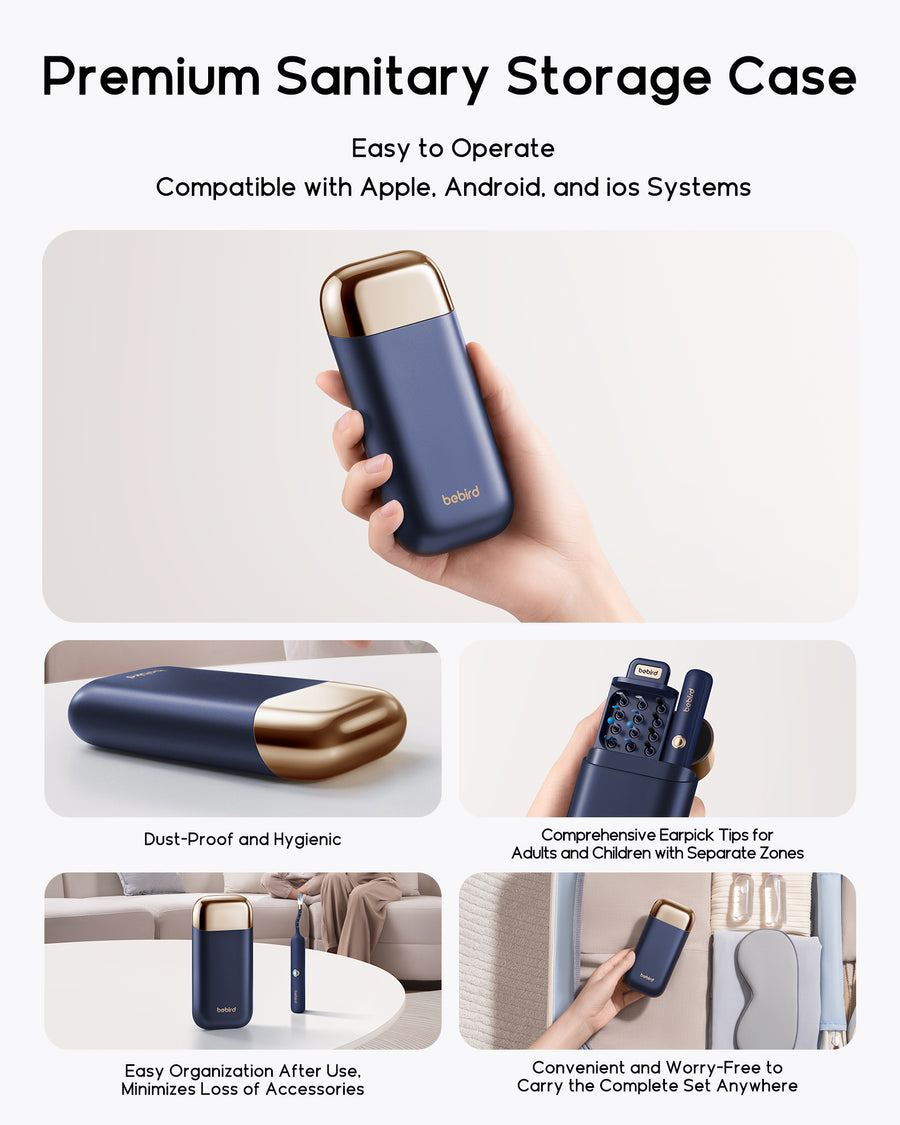 Bebird EarSight Plus – Smart Ear Wax Removal with Camera | FDA-Cleared