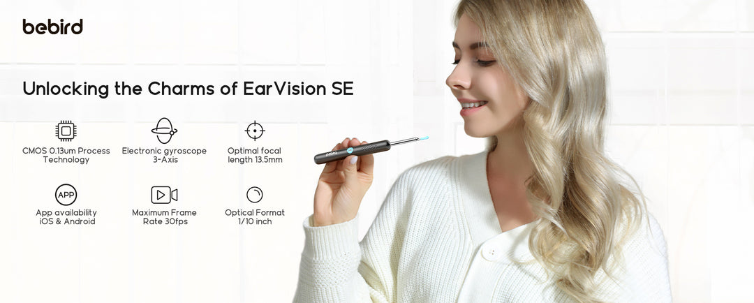 Bebird EarSight R1 - Ear Cleaning Kit with LED Light & Smart Connection